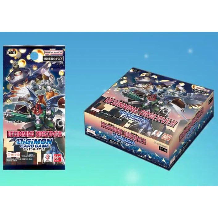 Digimon Card Game Booster Pack BEGINNING OBSERVER [BT-16] – OmO ...