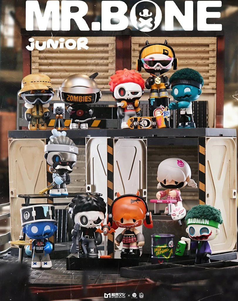 MR.BONE JR 2.0(70%)- zombie zone – OmO Collectibles